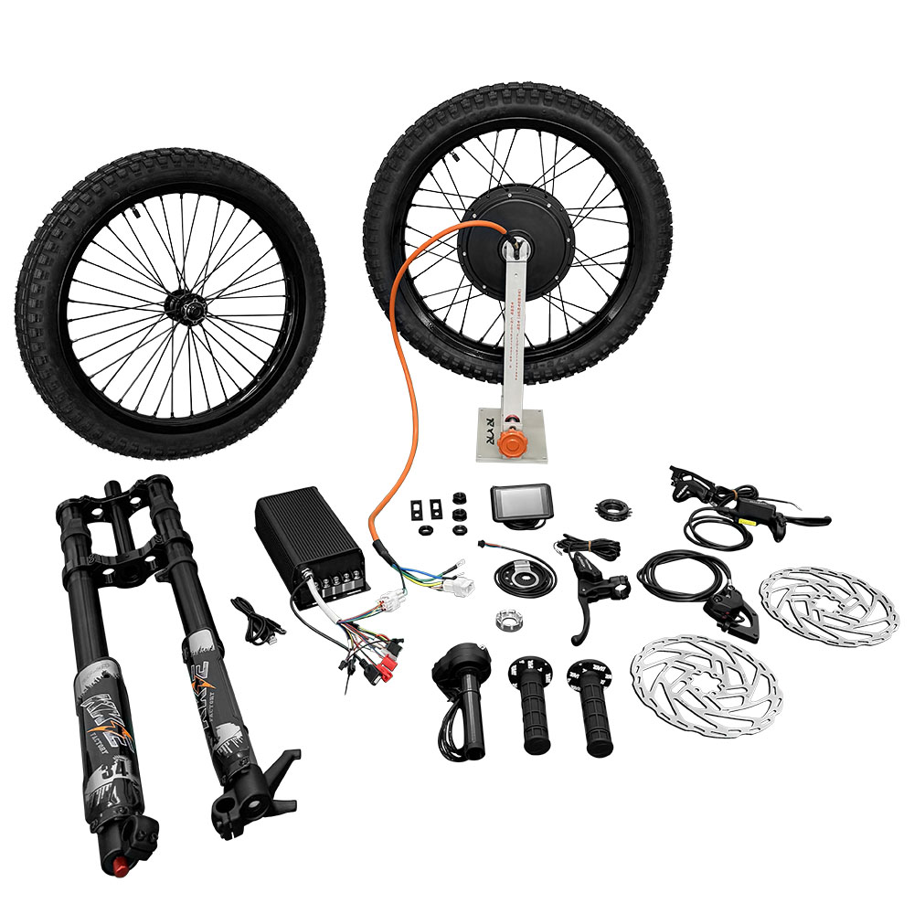 19inch 72v QS205 5000w motorcycle kit | iEE Power